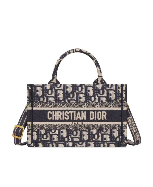 Dior Mini Book Tote With Strap