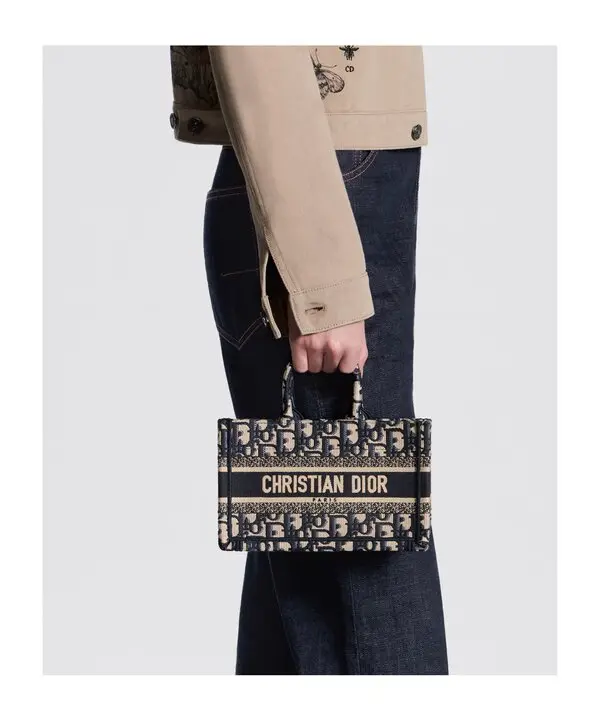 Dior Mini Book Tote With Strap