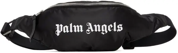 Palm Angels Logo Printed Zipped Belt Bag