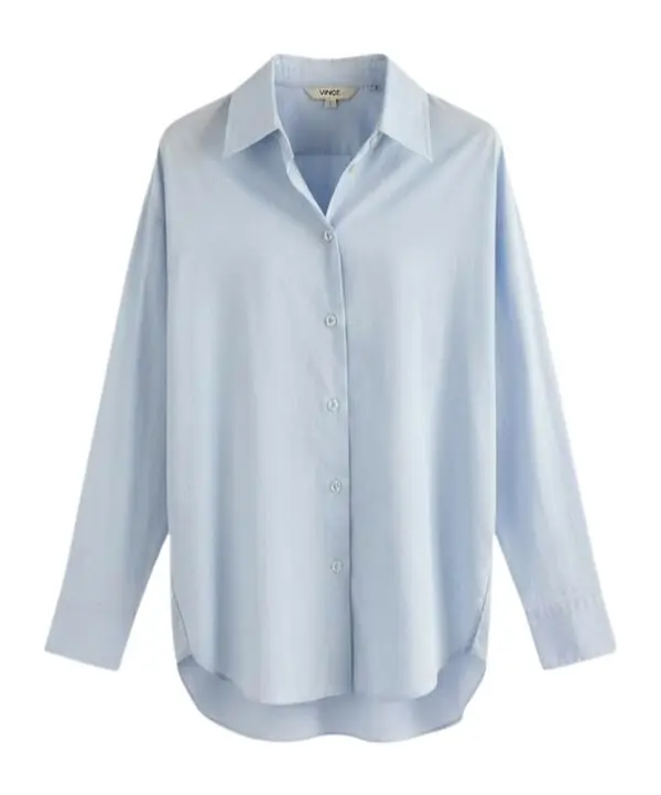 Vince Long-sleeved Cotton Shirt