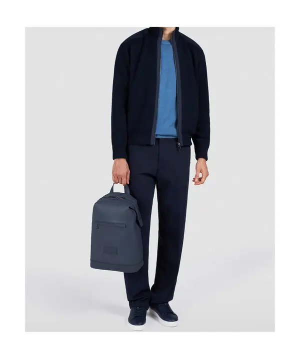 PAUL  SHARK Zip-up Wool Cardigan