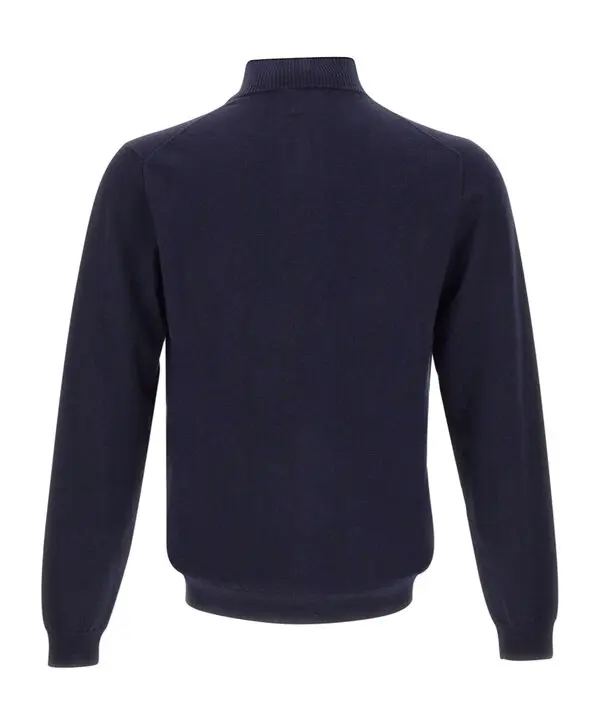 SUN 68 Everyday Half Zip Knitted Sweater