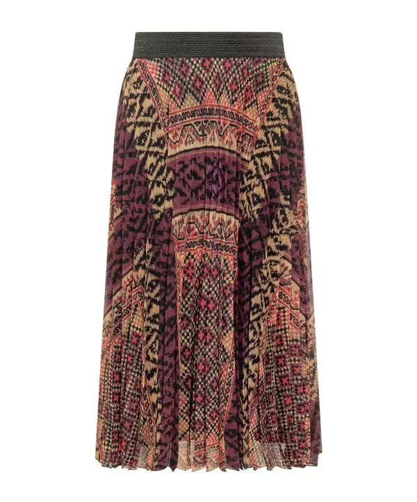 Ba&sh Olga Pleated Midi Skirt