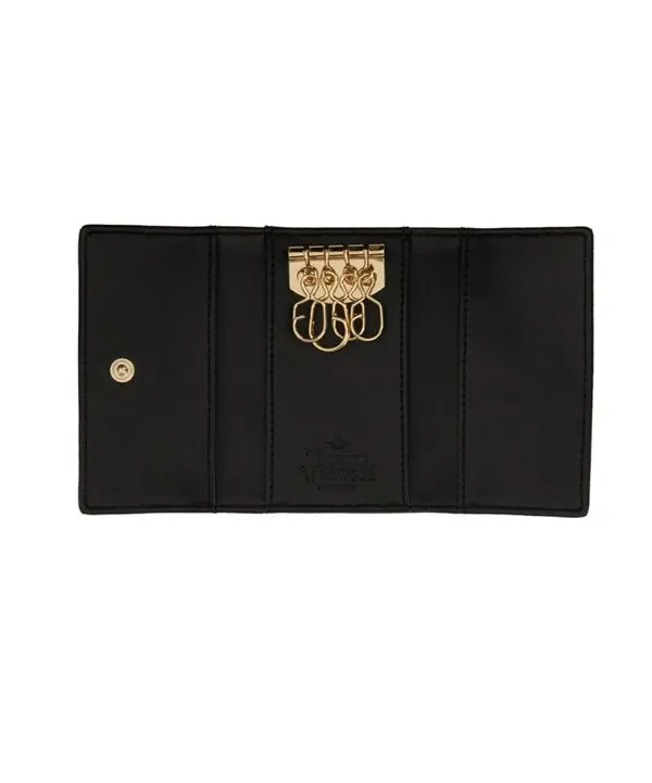 VIVIENNE WESTWOOD Logo Plaque Wallet