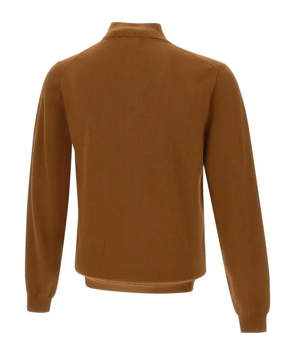 SUN 68 Everyday Half Zip Knitted Sweater