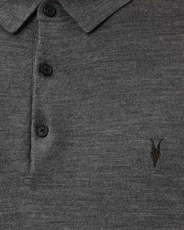 ALLSAINTS Long-sleeve Polo Shirt
