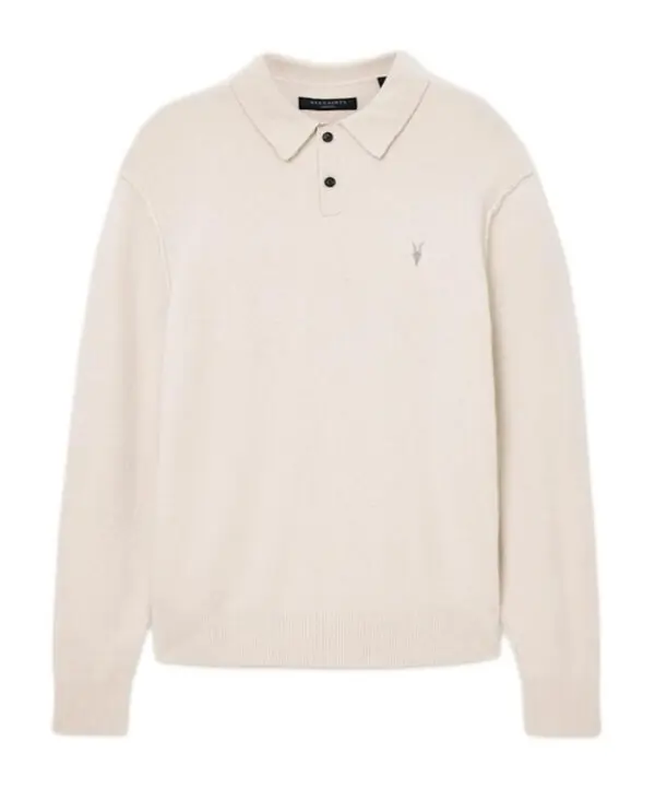 ALLSAINTS Knitted Polo Shirt