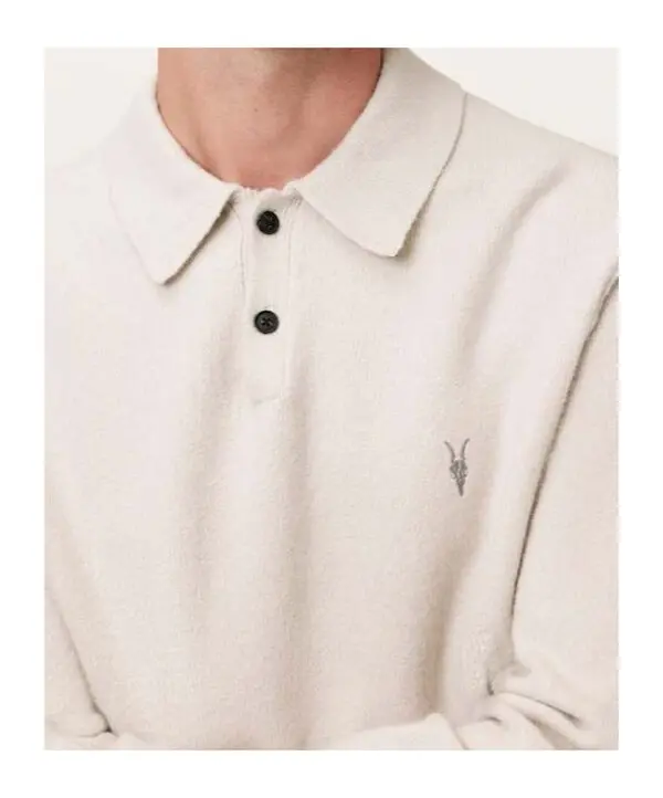 ALLSAINTS Knitted Polo Shirt