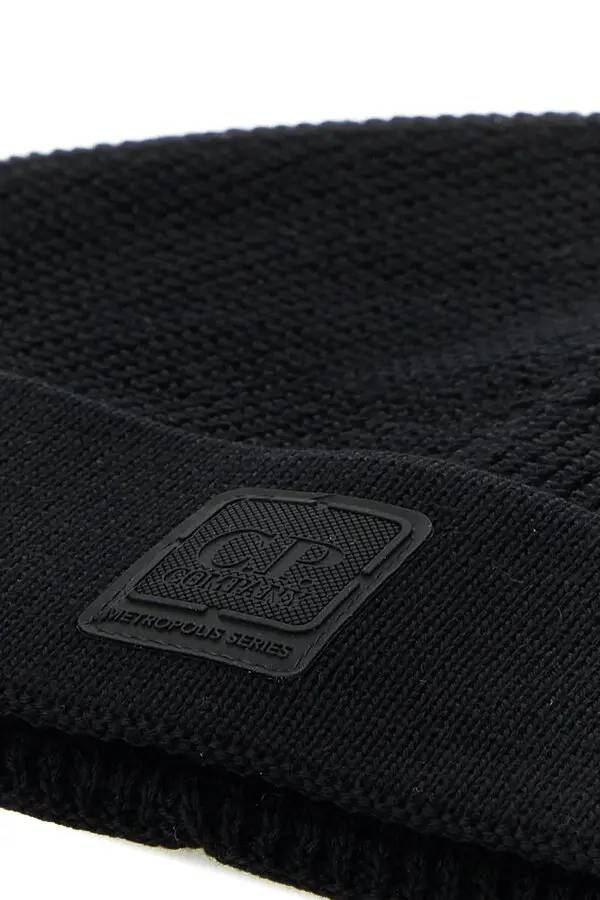 C.P. COMPANY Series Logo Beanie Hat