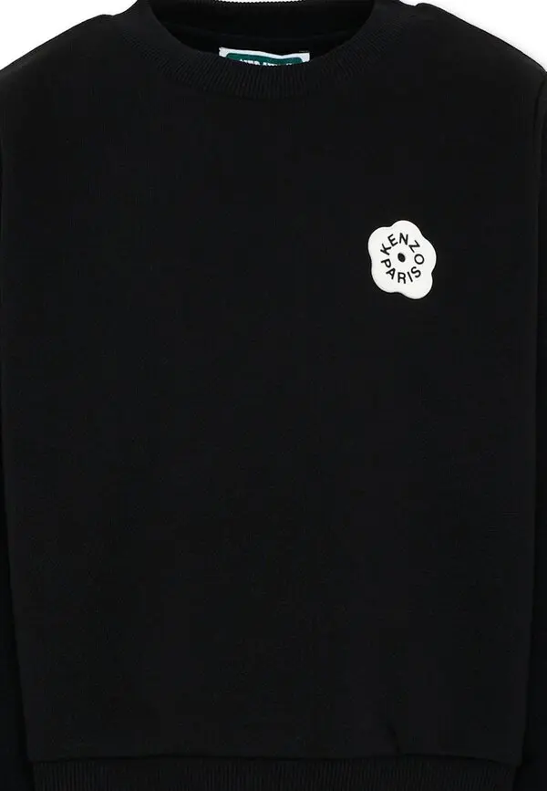 Kenzo Floral-appliqu Sweatshirt