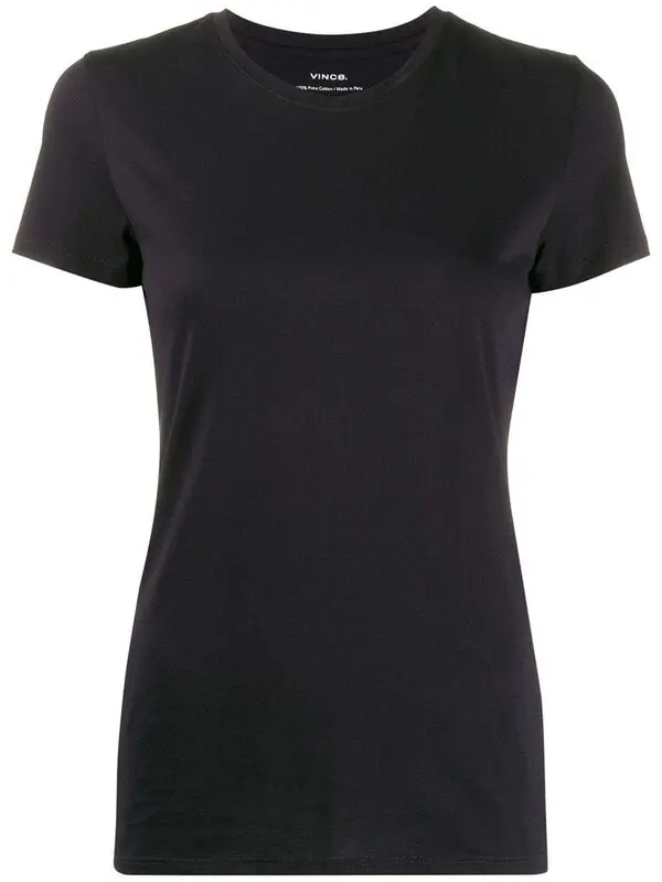 Vince Ribbed Crew Neck T-shirt