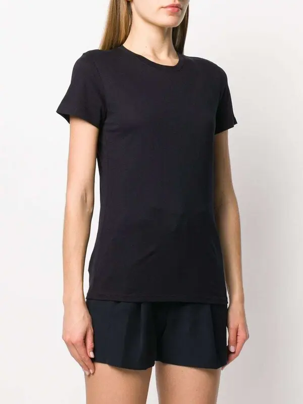 Vince Ribbed Crew Neck T-shirt