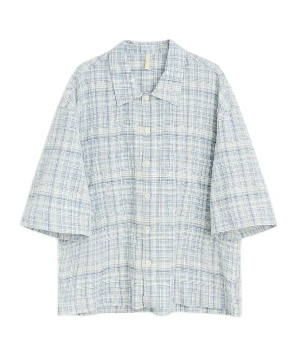 SUNFLOWER Plaid Shirt - Blue