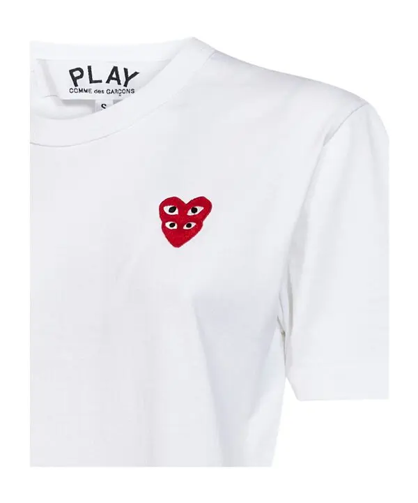 Play Comme Des Garcon Crew Neck T-shirt