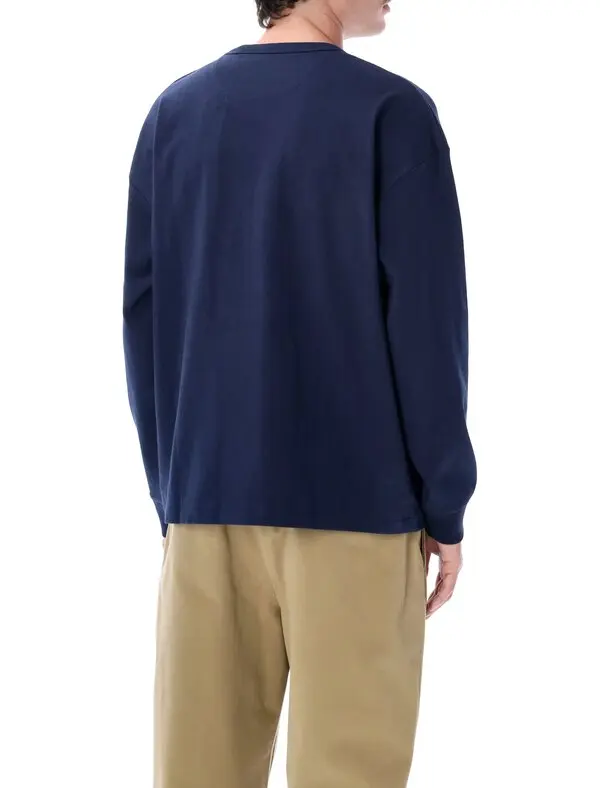 Polo Ralph Lauren Relaxed Long Sleeve T-shirt - Navy