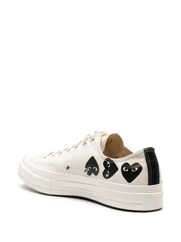 Comme Des Garçons Lace-up Low-cut Casual Shoes