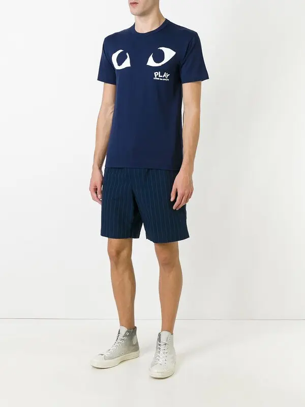 Play Comme Des Garcon Eye Print T-shirt