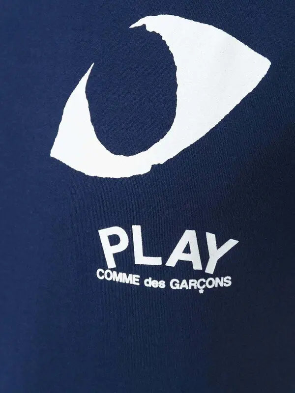 Play Comme Des Garcon Eye Print T-shirt