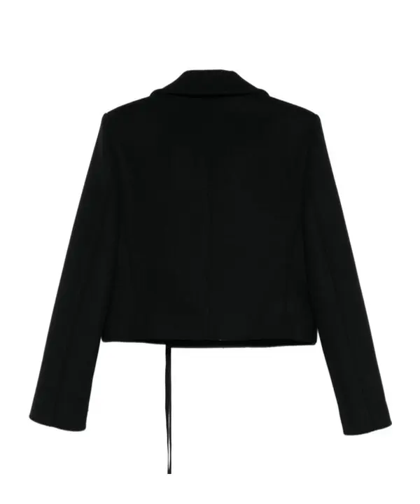 ANN DEMEULEMEESTER Double-breasted Strap Jacket