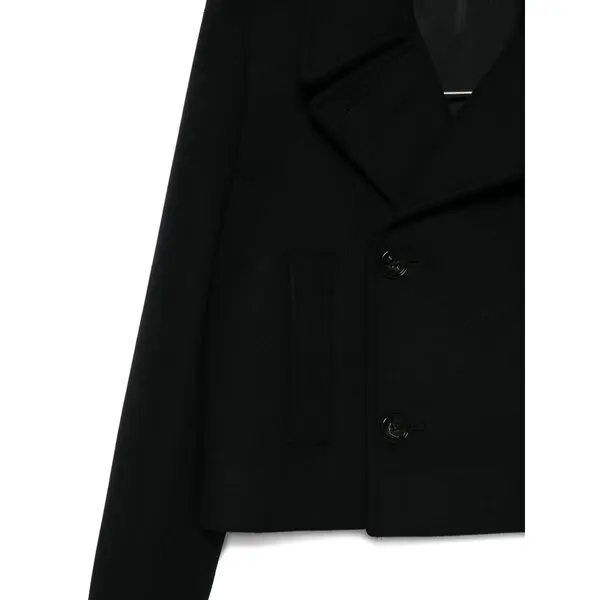 ANN DEMEULEMEESTER Double-breasted Strap Jacket