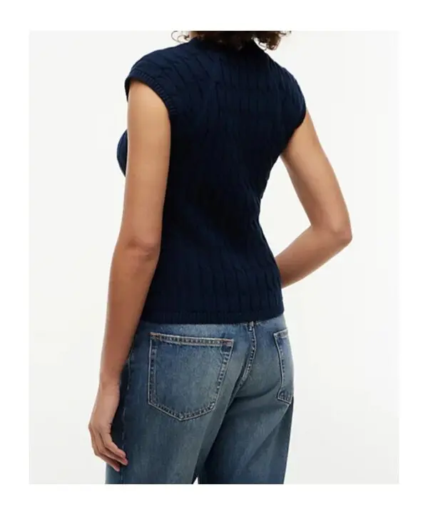 Tommy Hilfiger Cable-knit Sleeveless Cardigan