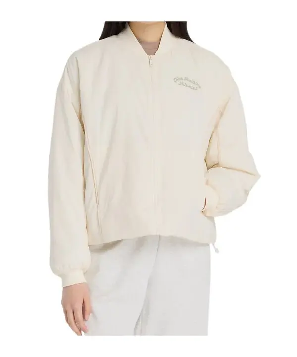 NEW BALANCE Embroidered Zip-up Jacket