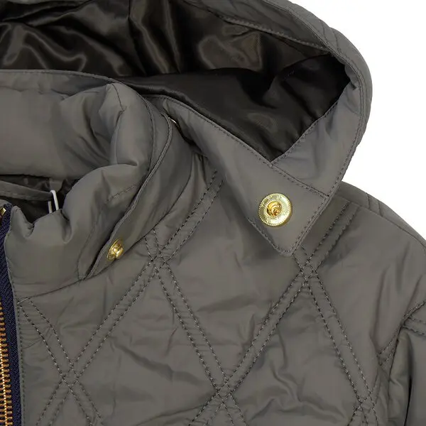 MINI RODINI Long-sleeved Hooded Cotton Jacket