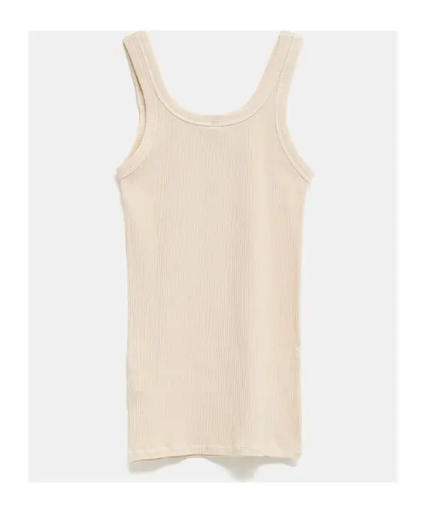BASERANGE Ribbed Heart Detail Vest