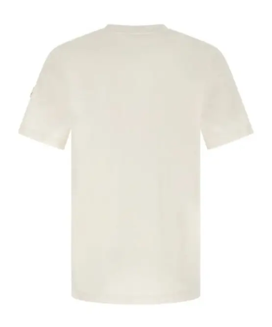 Moncler Logo Embroidered Crewneck T-shirt