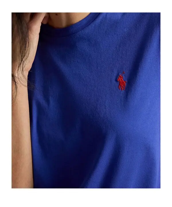 Polo Ralph Lauren Short Sleeve Crewneck T-shirt With Horse Motif