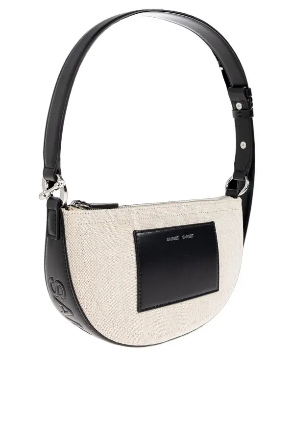 SAMSOE SAMSOE Logo-embossed Shoulder Bag