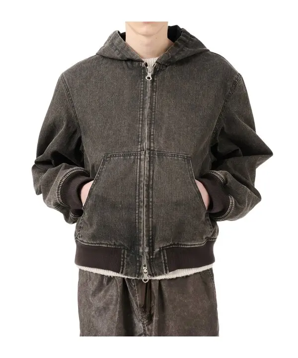 Our Legacy Bank Hooded Jacket - Black