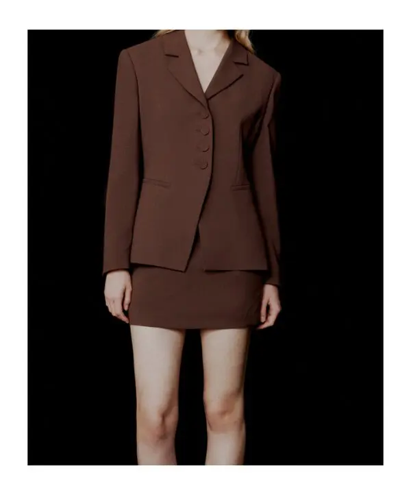 Marella Envers Satin Mini Skirt