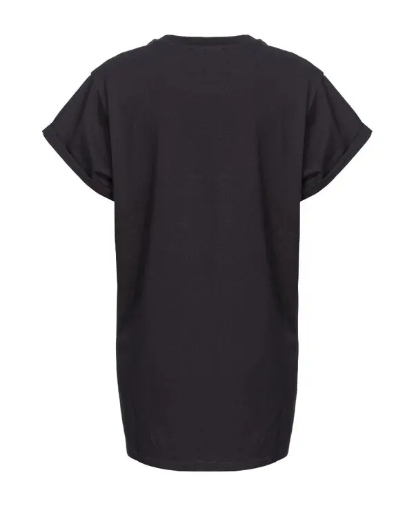 Pinko Logo Printed Crewneck T-shirt
