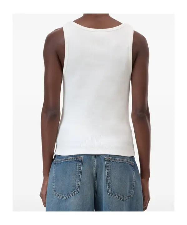 Closed Ribbed Tank Top