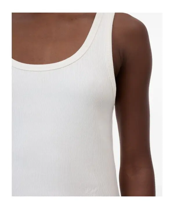 Closed Ribbed Tank Top