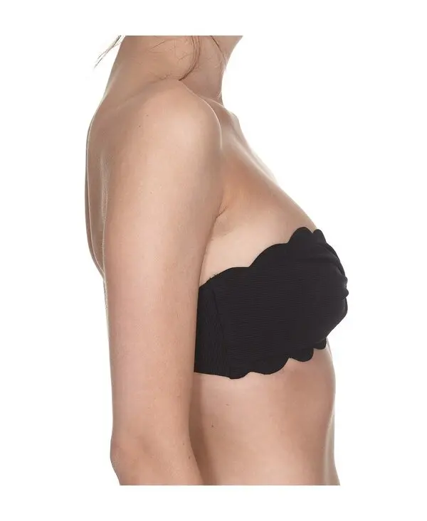Marysia Antibes Scalloped-edge Bikini Top
