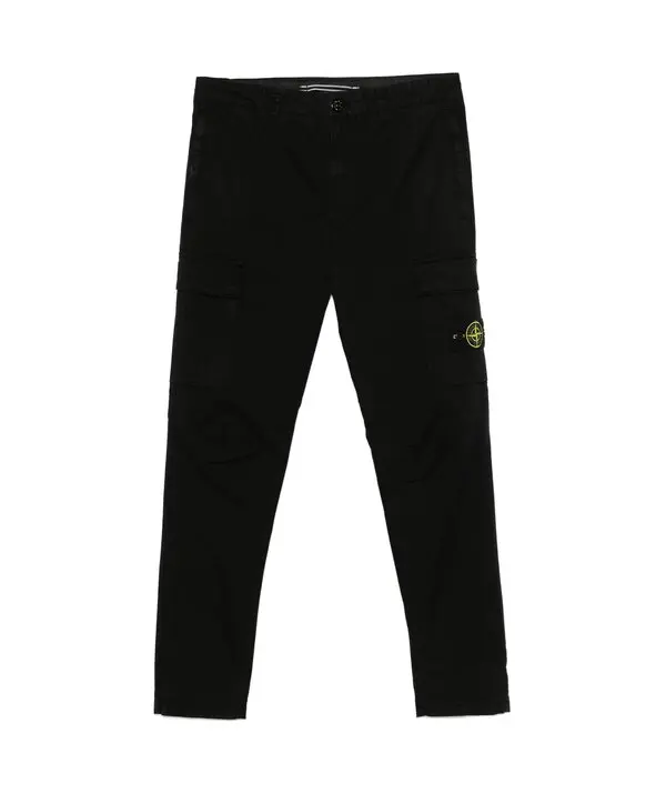 Stone Island Compass-badge Tapered Cargo Trousers