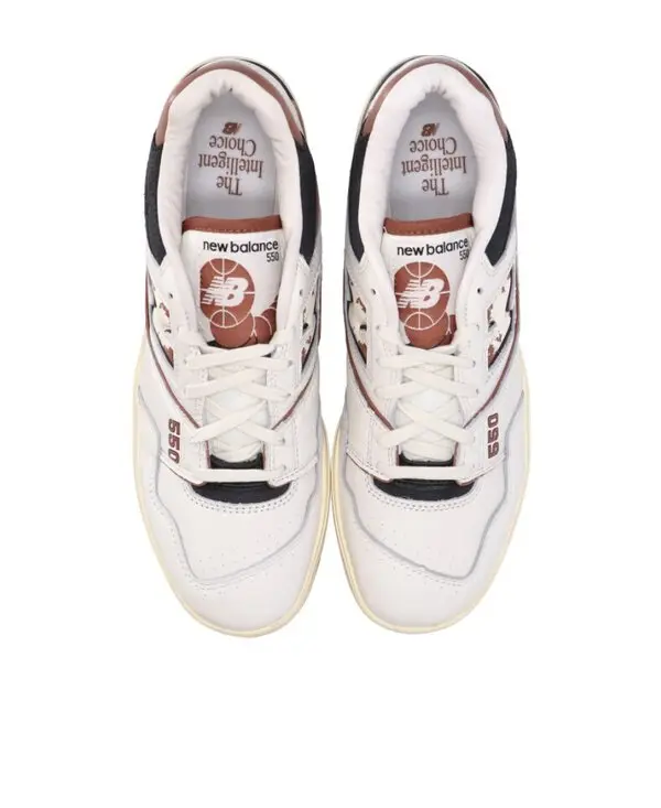 NEW BALANCE 550 Logo Patch Sneakers