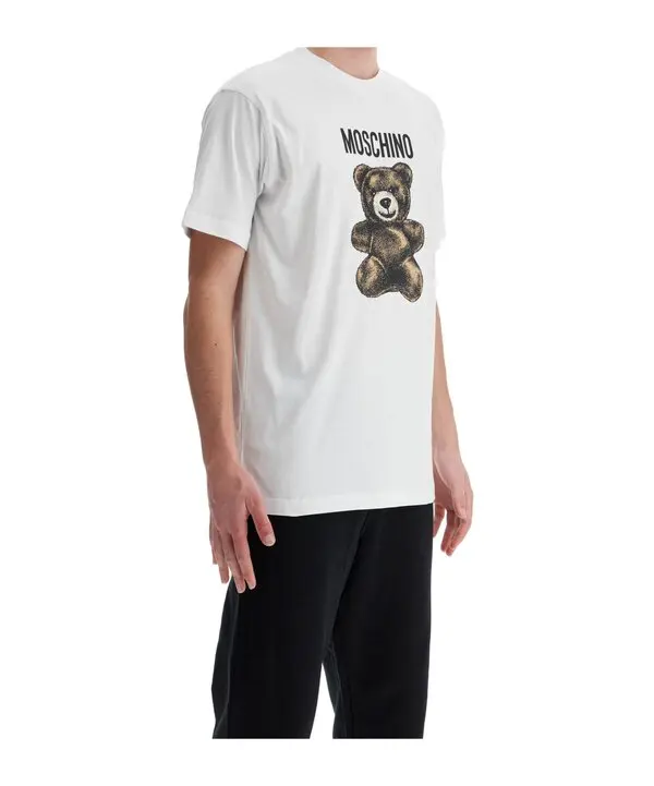 Moschino Teddy Bear Printed Crewneck T-shirt