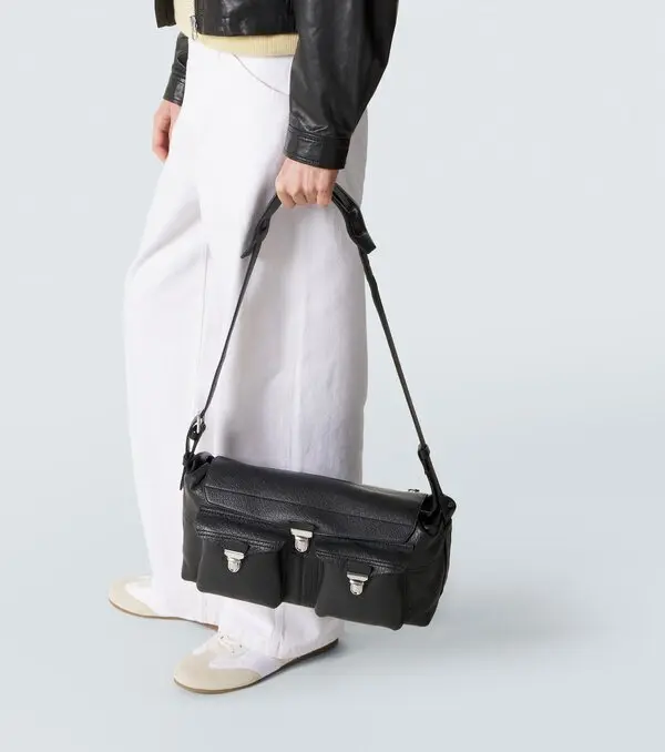 LEMAIRE Soft Gear Leather Shoulder Bag