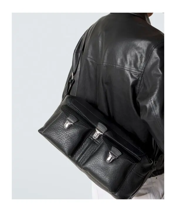 LEMAIRE Soft Gear Leather Shoulder Bag