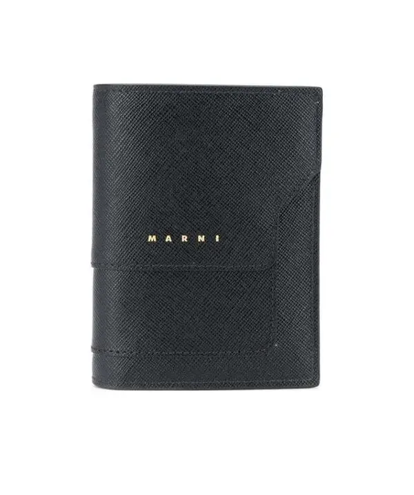 Marni Logo Printed Bi-fold Wallet