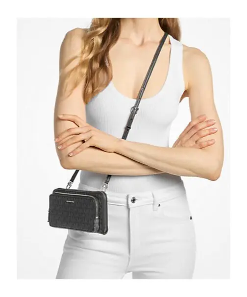 Michael Kors Monogram-pattern Cross Body Bag