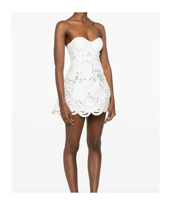 Giuseppe Di Morabito Embroidered Mini Dress