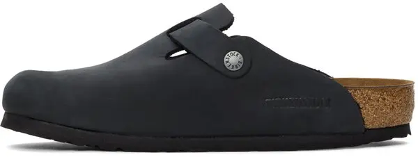 BIRKENSTOCK Boston Side Buckle Slippers