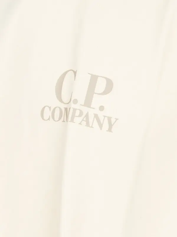 C.P. COMPANY Logo Printed Crewneck T-shirt