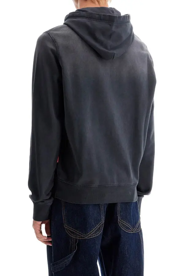 DIESEL® Logo-print Organic Cotton Hoodie