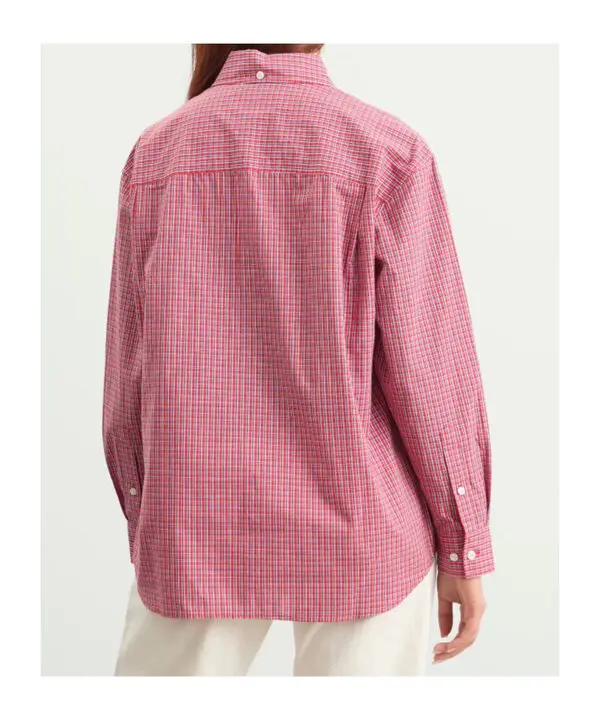 DUNST Checked-pattern Button-fastening Shirt