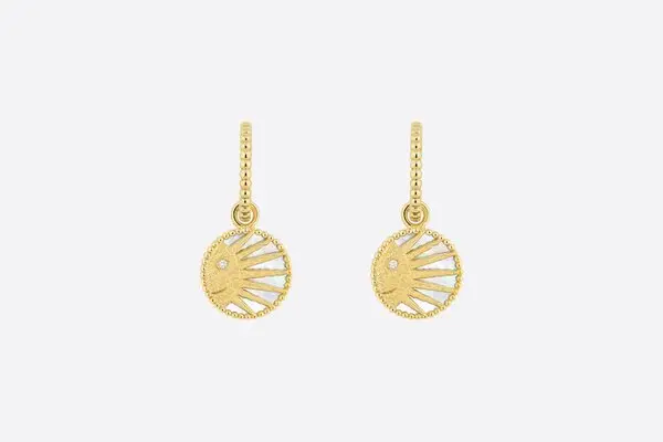 Dior Rose Céleste Earrings - Yellow